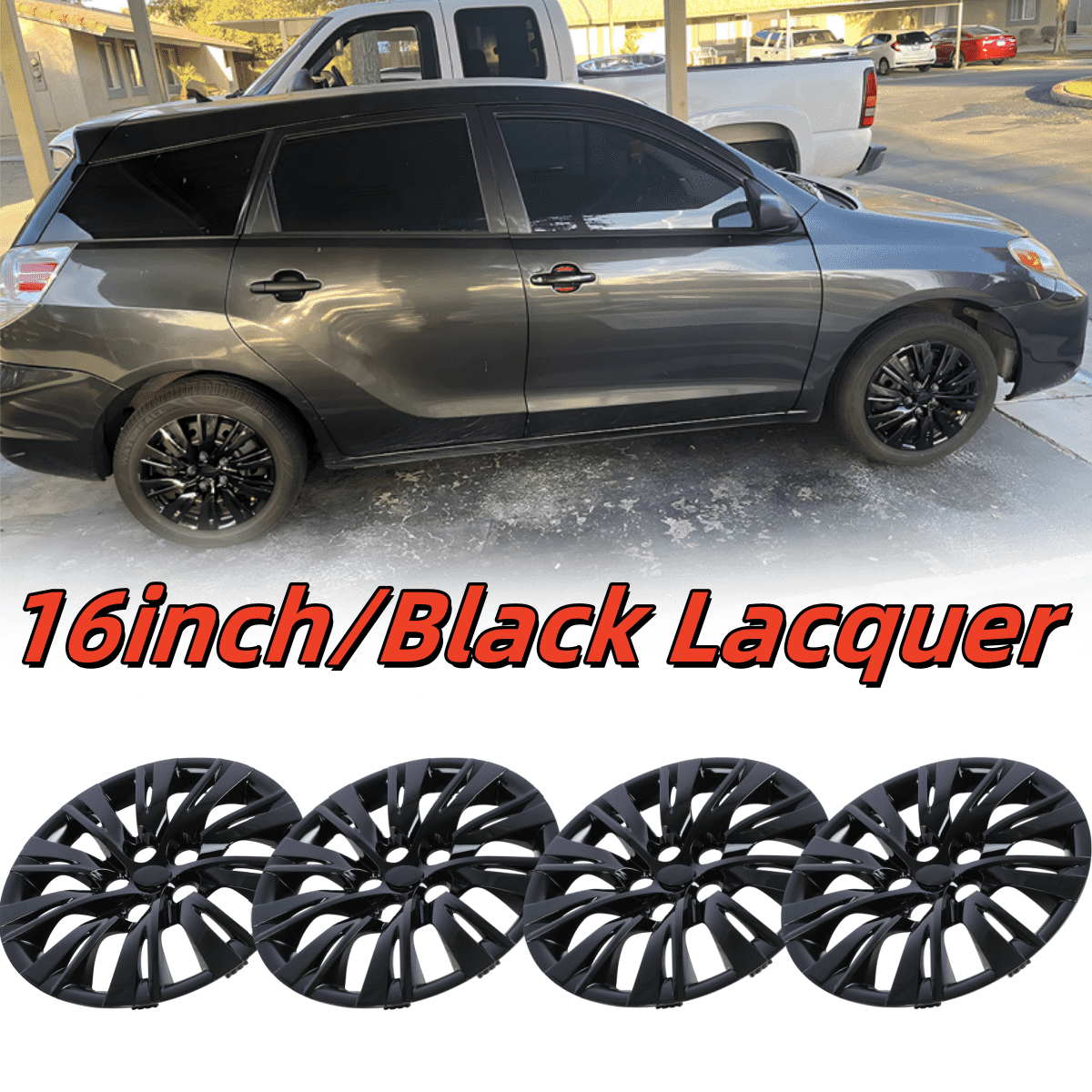 16" Set Of 4 Hubcaps Wheel Rims Cover Fit 2012-2014 TOYOTA CAMRY /2012 ...