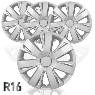 (4 Pack)17 inch Universal Wheel Rim Cover Hubcaps Snap on Car Truck Fit ...