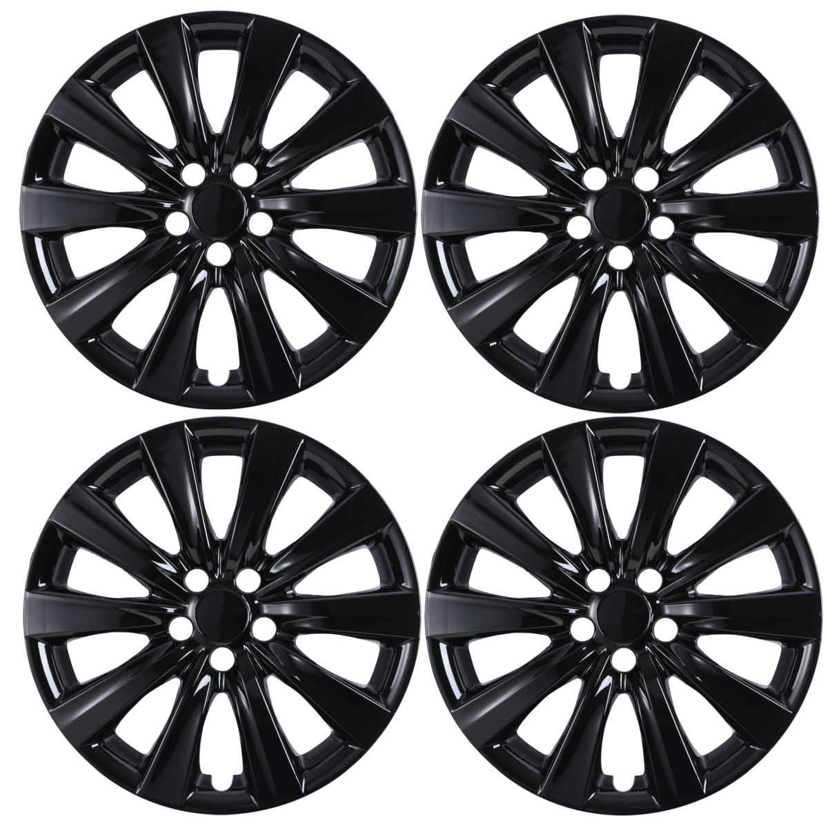 16" Set Of 4 Hubcaps Wheel Rims Cover for 2009-2025 Toyota Corolla and ...