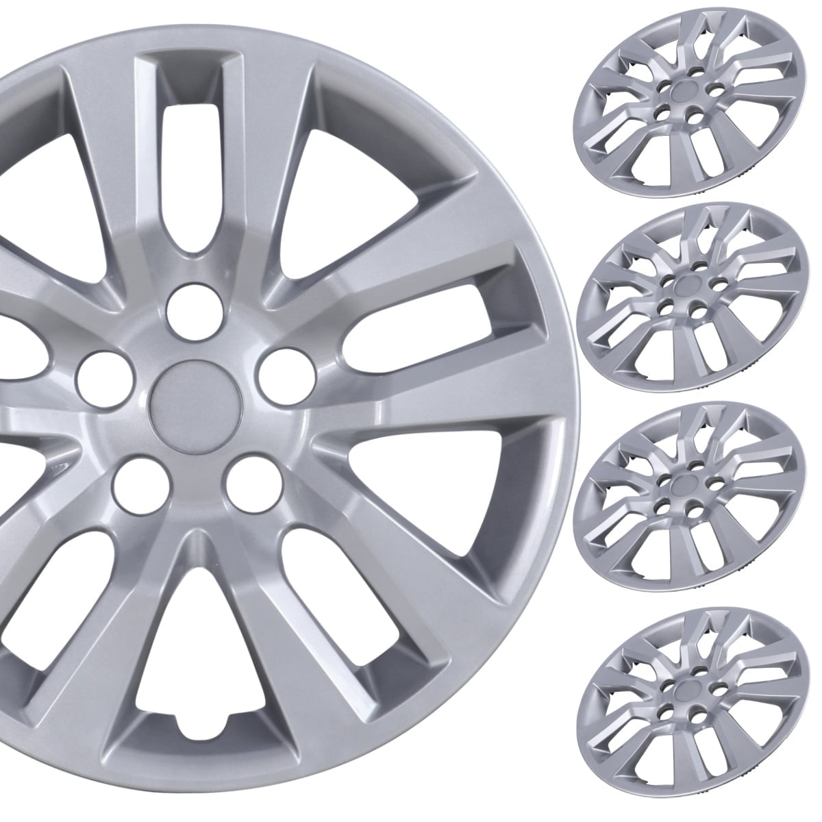 16" Set of 4 Hubcaps for 2013-2018 Nissan Altima Sedan Wheel Rims Cover ...