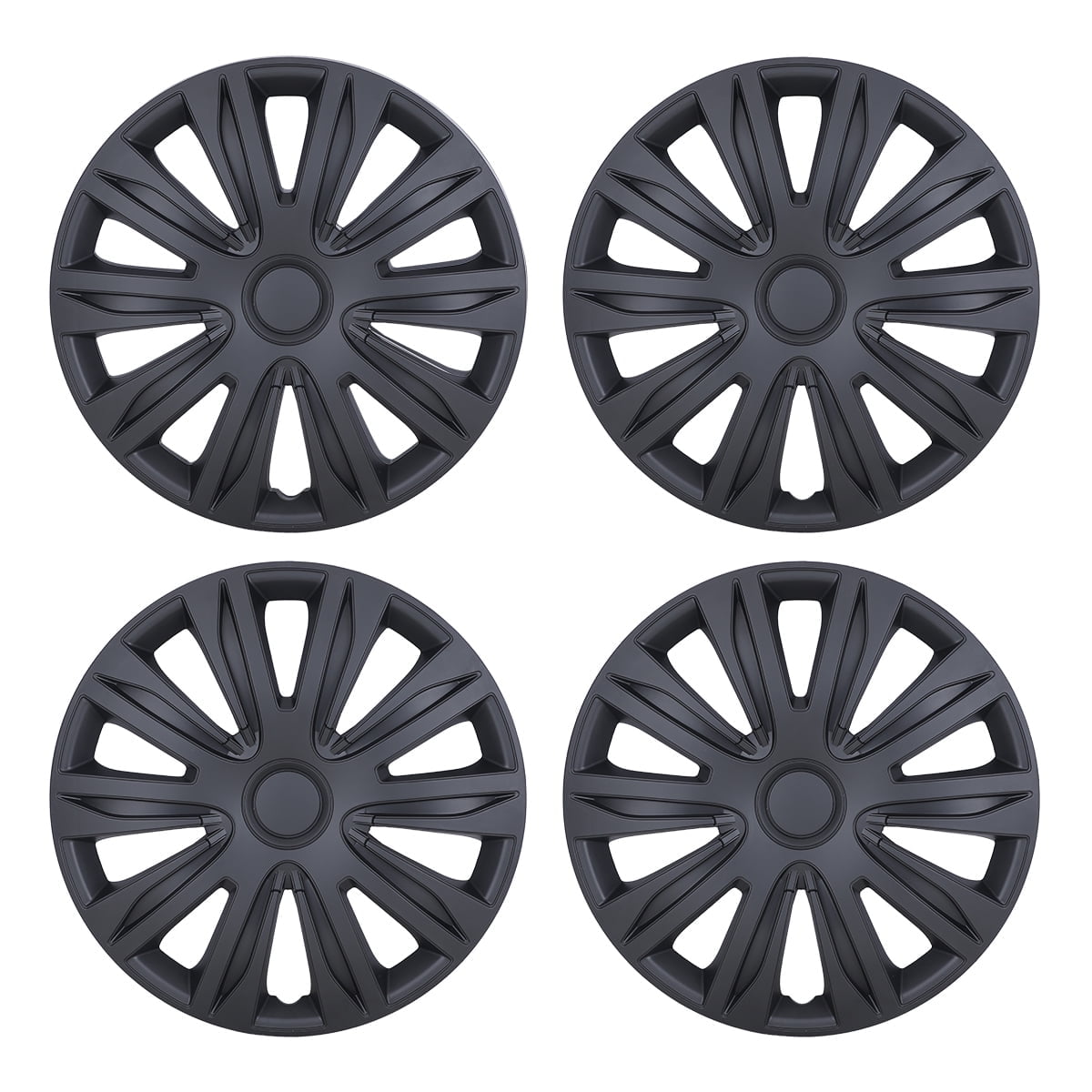 16" Set Of 4 Wheel Covers Snap On Hubcaps Full Hub Caps fit R15 Tire ...