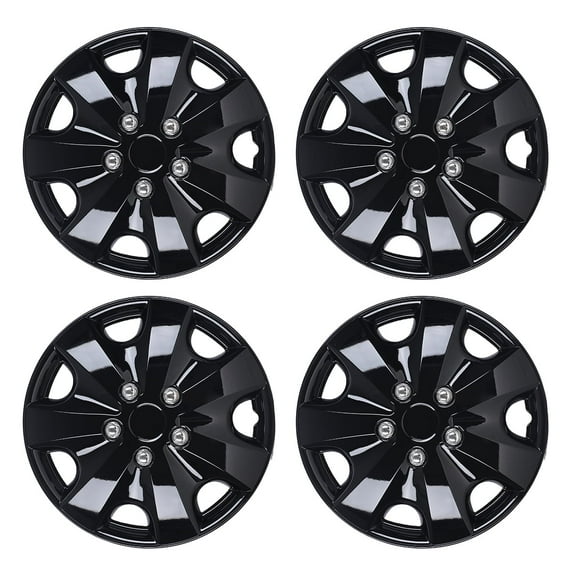 16" Set of 4 Wheel Covers Snap on Hubcaps Full Hub Caps Fit R16 Tire ...