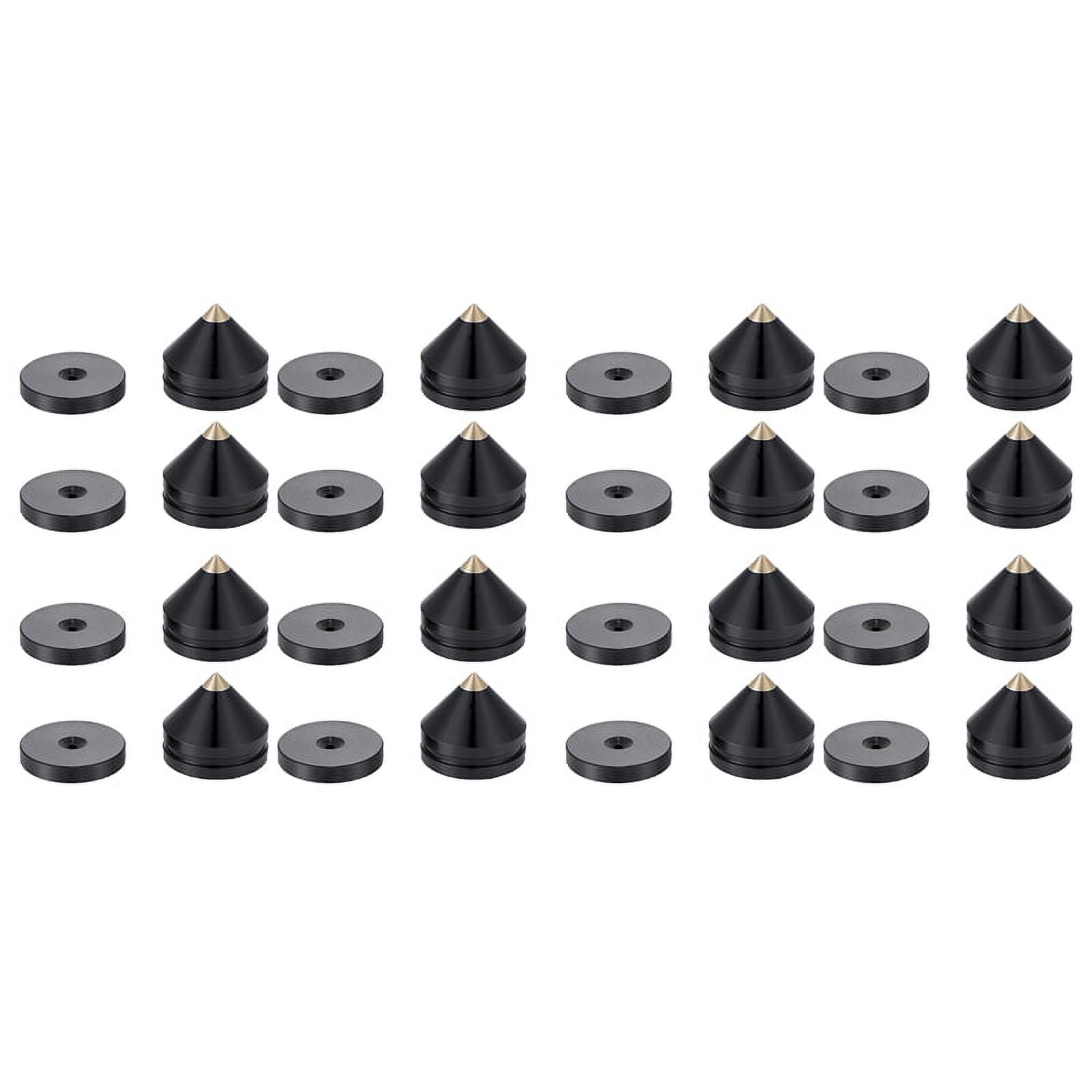16 Set Speaker Stand Feet Foot Pad Aluminium Alloy Metal Spikes Cone ...