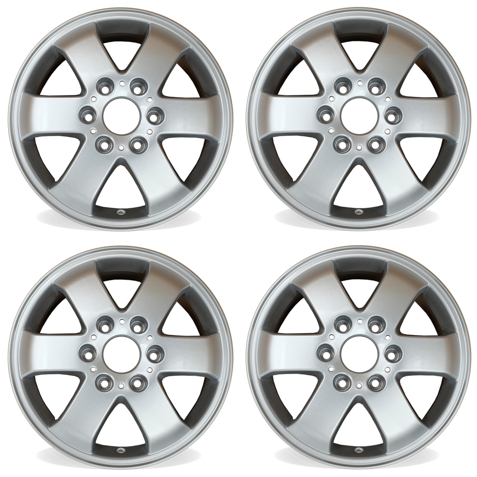 16" Set of 4 16x6.5 Silver Wheel for Mercedes-Benz Sprinter 1500 2500 ...