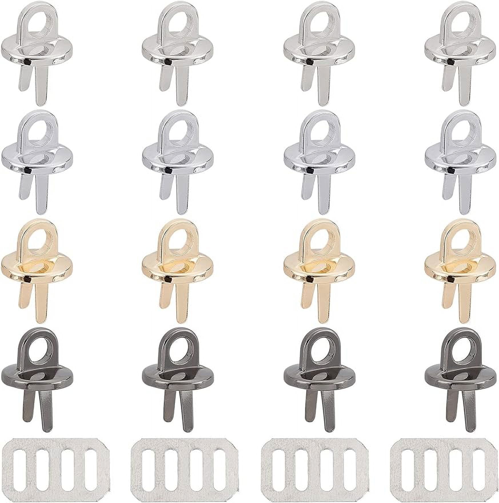 16 Sets Bag Strap Connector Buckles 4 Colors Purse Suspension Clasp ...