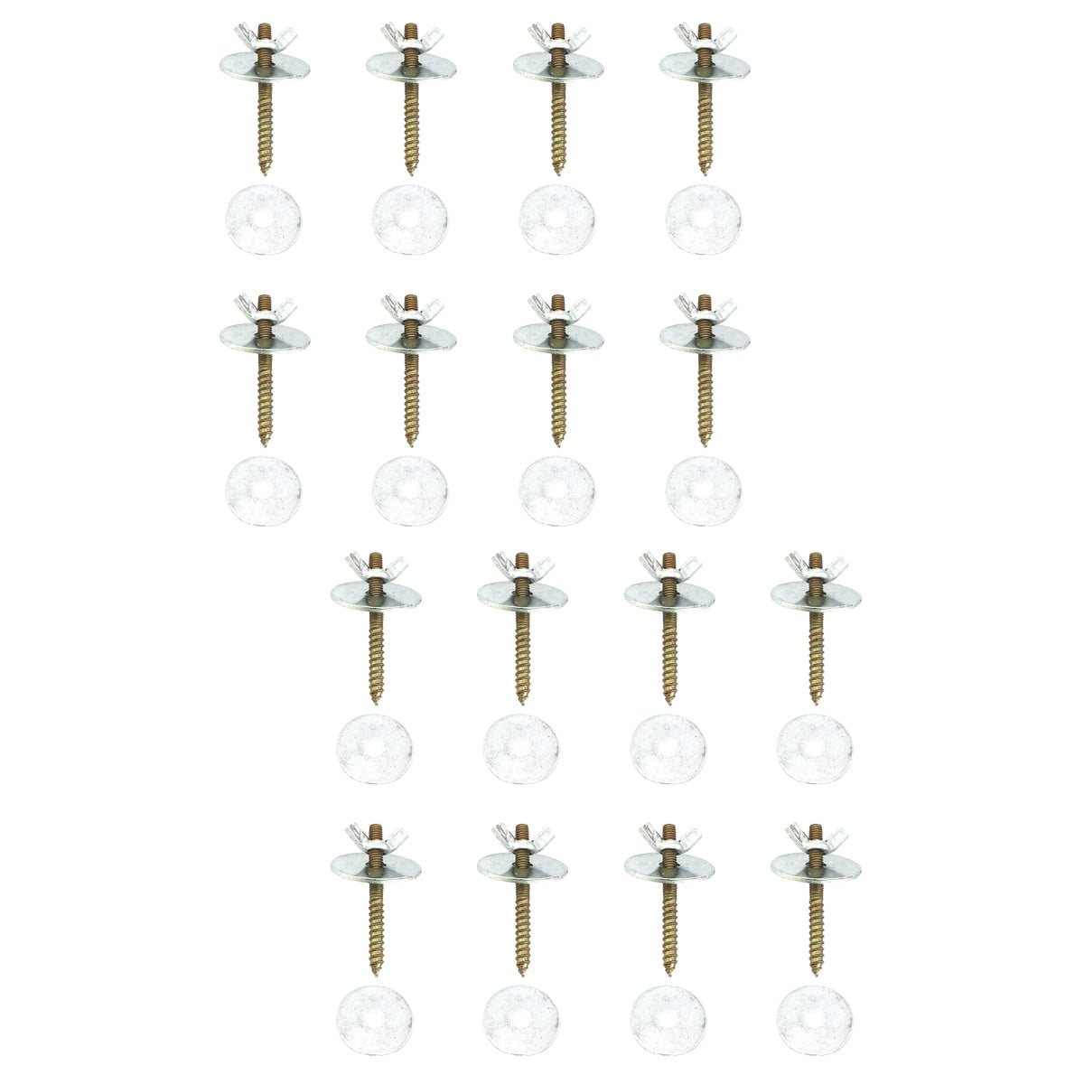 16 Sets Bird Cage Stand Bar Screw Stainless Steel Screws Hamster ...