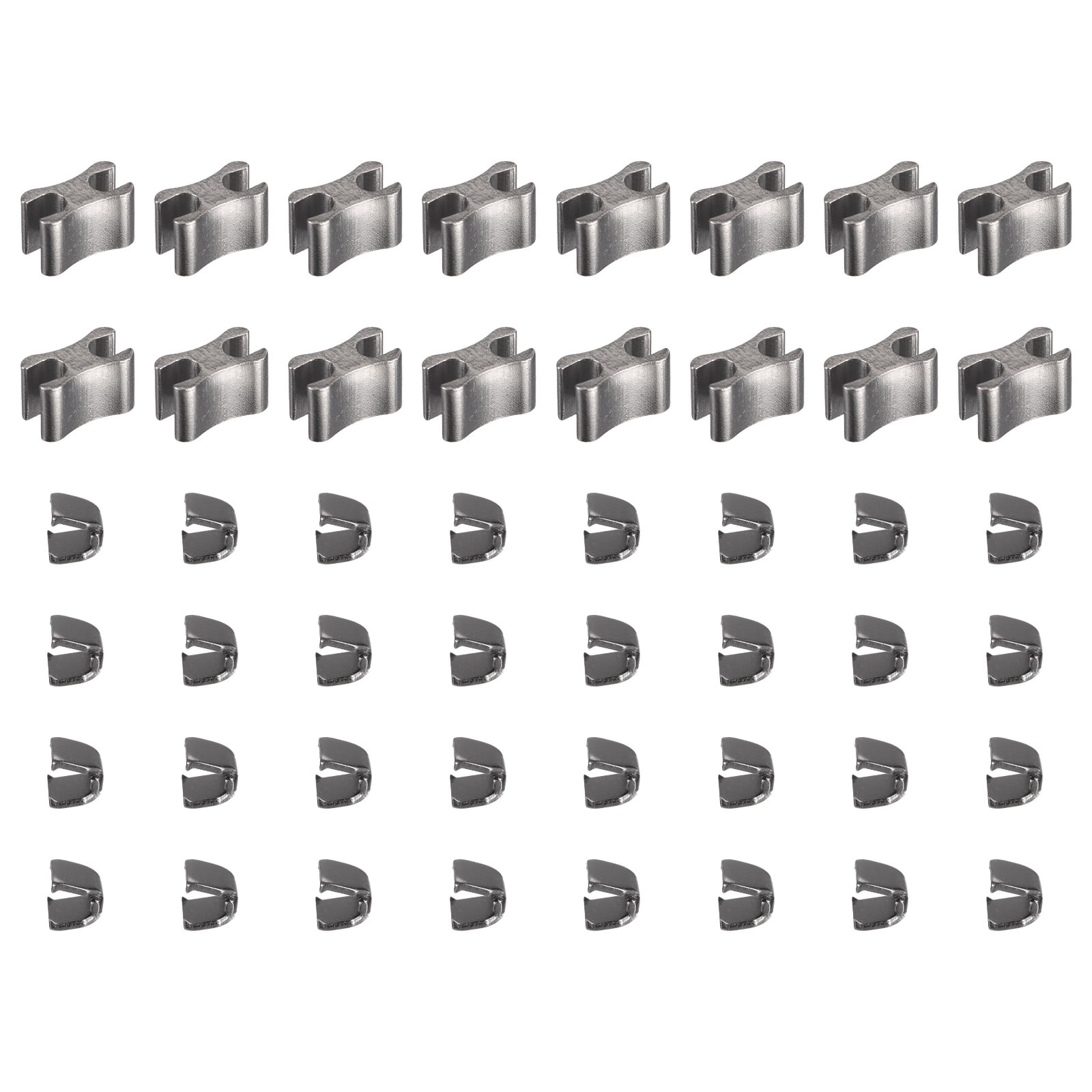 16 Sets Brass Zipper Slider Retainers, #8 Zippers Replacement for Bags ...