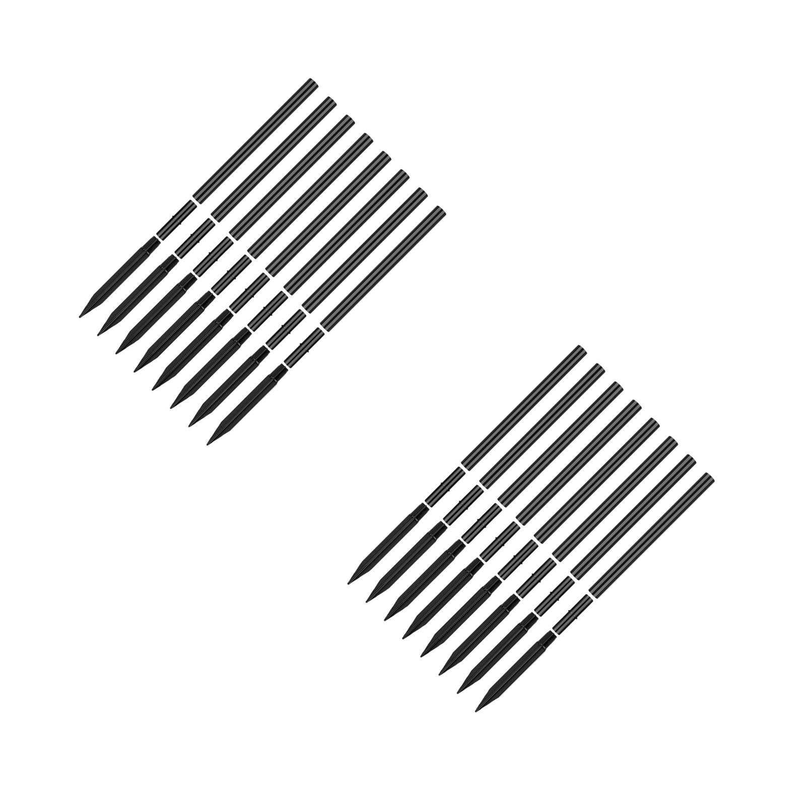 16 Sets Pathway Extension Garden Solar Plastic Ground Outdoor ...