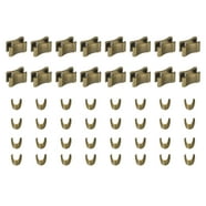 20Pack Zipper Stoppers, #8 Top & Bottom Stops for Rescue Repair, Light ...