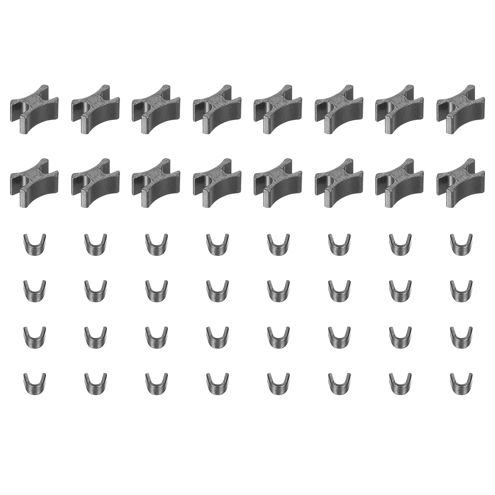 16 Sets Zipper Slider Retainers, #5 Top Stoppers & Bottom Stops for ...