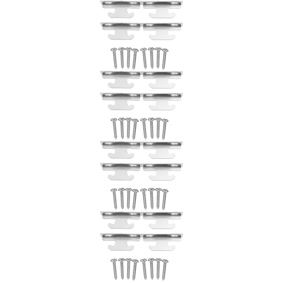 16 Sets of Curtain Rod Brackets Curtain Rod Mount Brackets Curtain ...