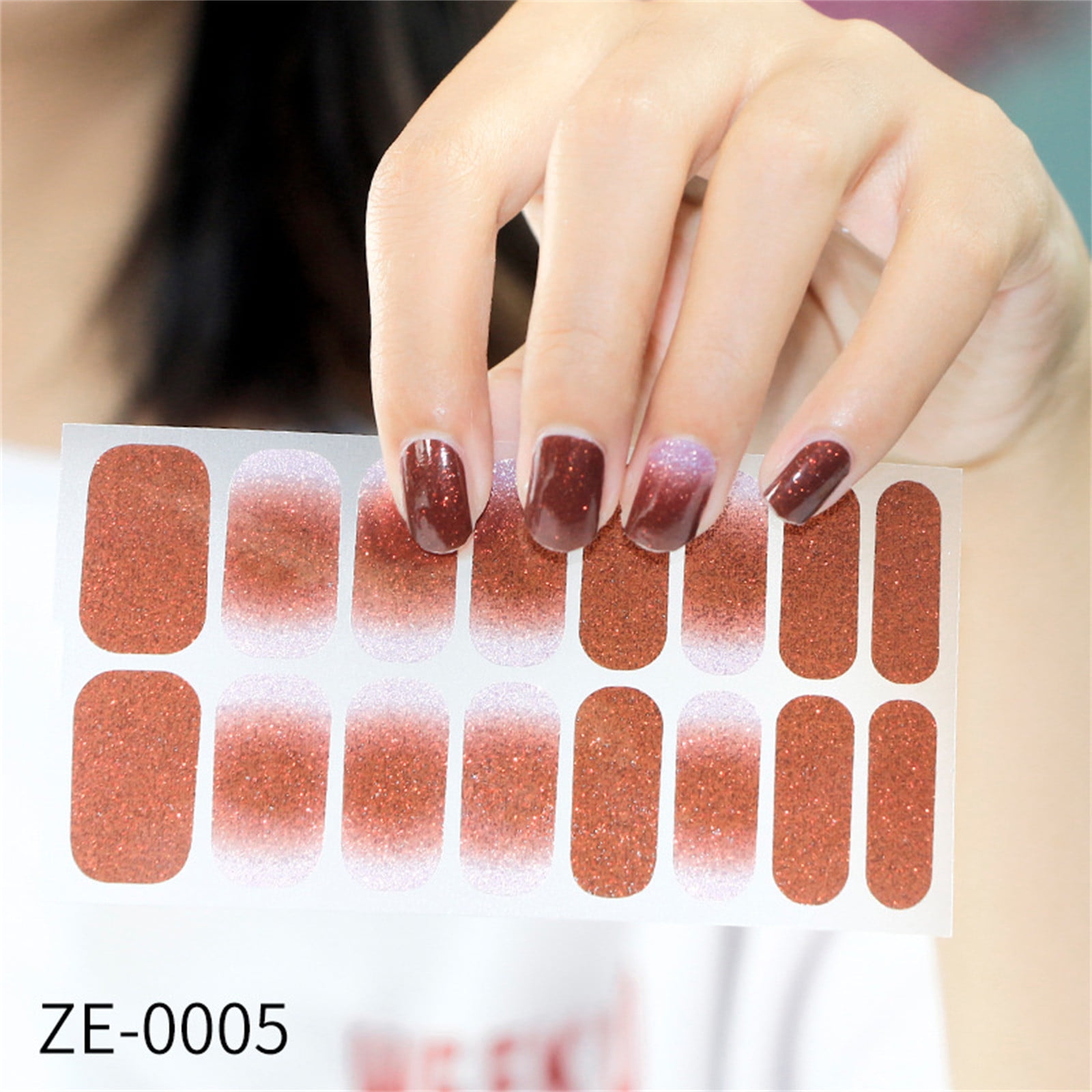 16 Sheets Nail Stickers for Women and Little Girls Nail Art Decoration ...