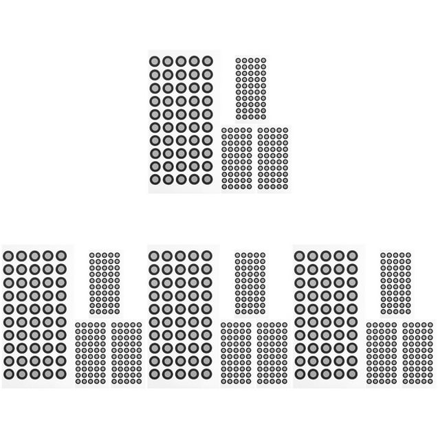 16 Sheets Scanning Device Marking Point Reflective Stickers Reflective ...