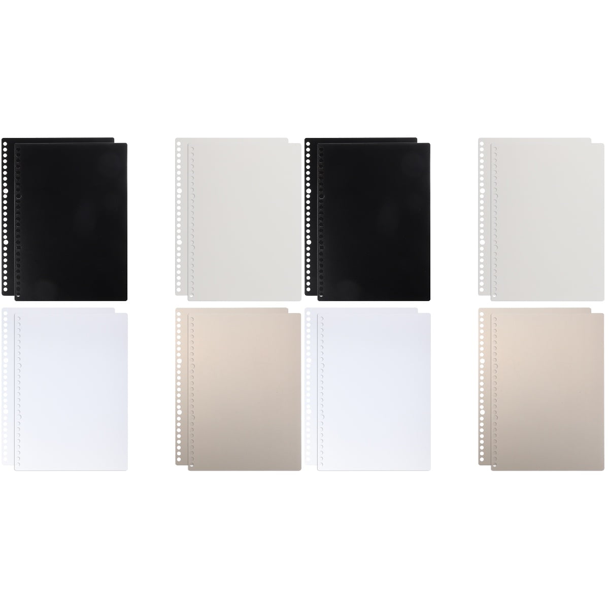 16 Sheets of Colorful Organizer Binder Dividers Durable Paper Dividers ...