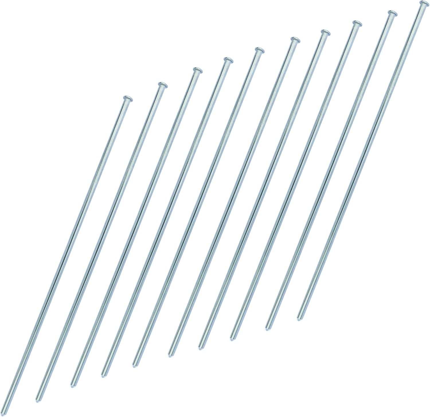 16" Stainless Steel Landscape Spikes - Heavy Duty Metal Pins for ...