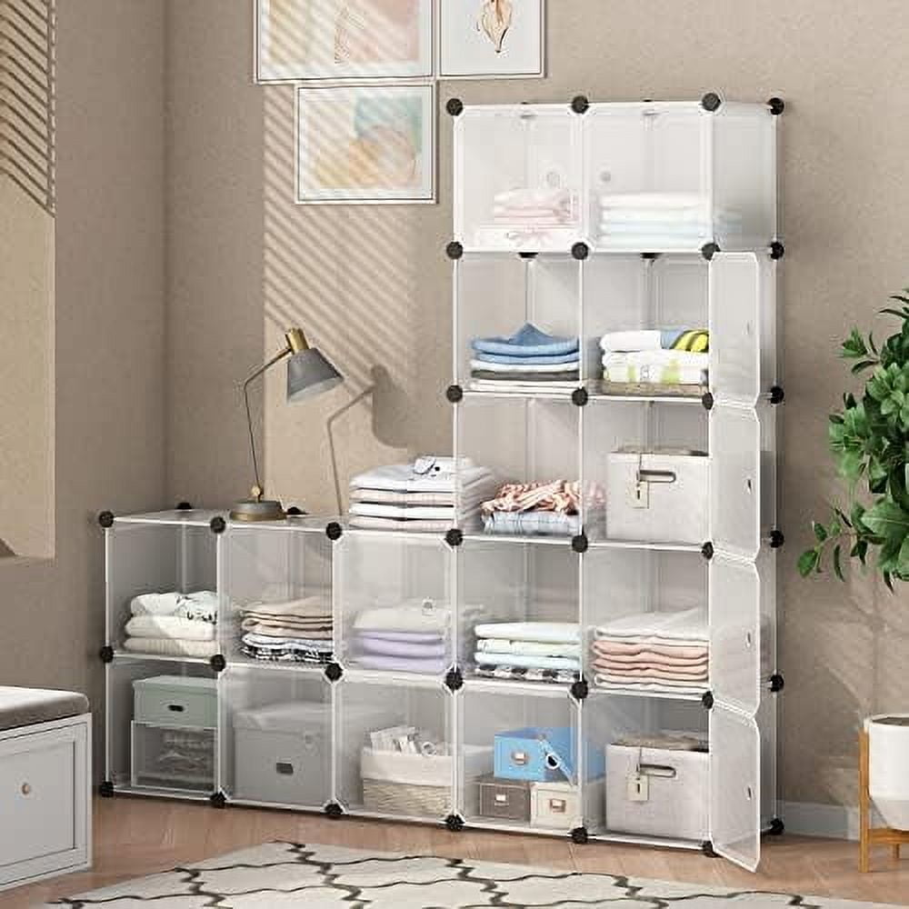 16 Storage Cubes -14’’x14’’ Cube, More Sturdy (add Wire Panel), DIY ...