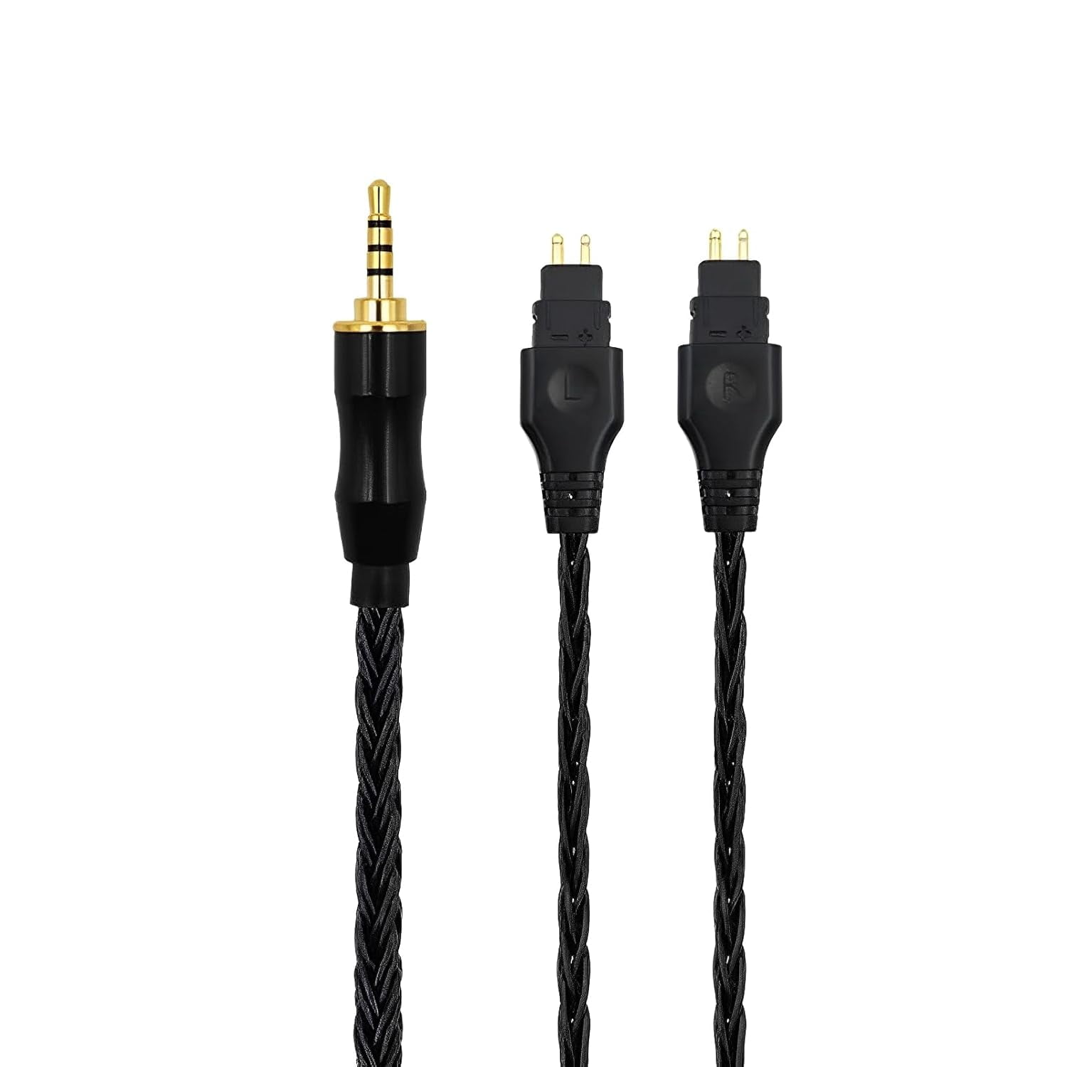 16-Strand 4.4mm 3.5mm 2.5mm to 2Pin 6N OCC Silver-Plated Balanced Cable ...