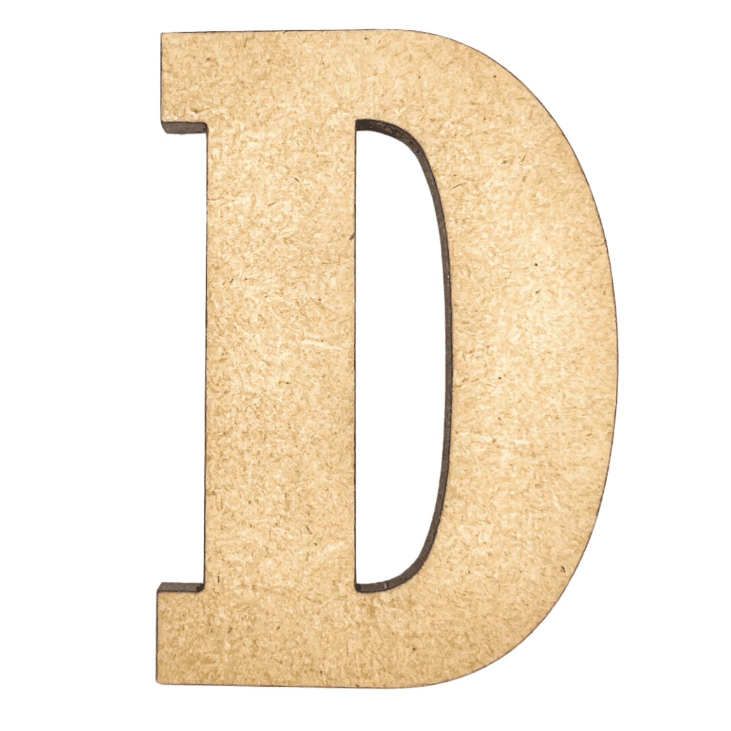 16" Tall MDF Letter D | 1/8" Thick | Krafty Supply Letters | RockTimes ...