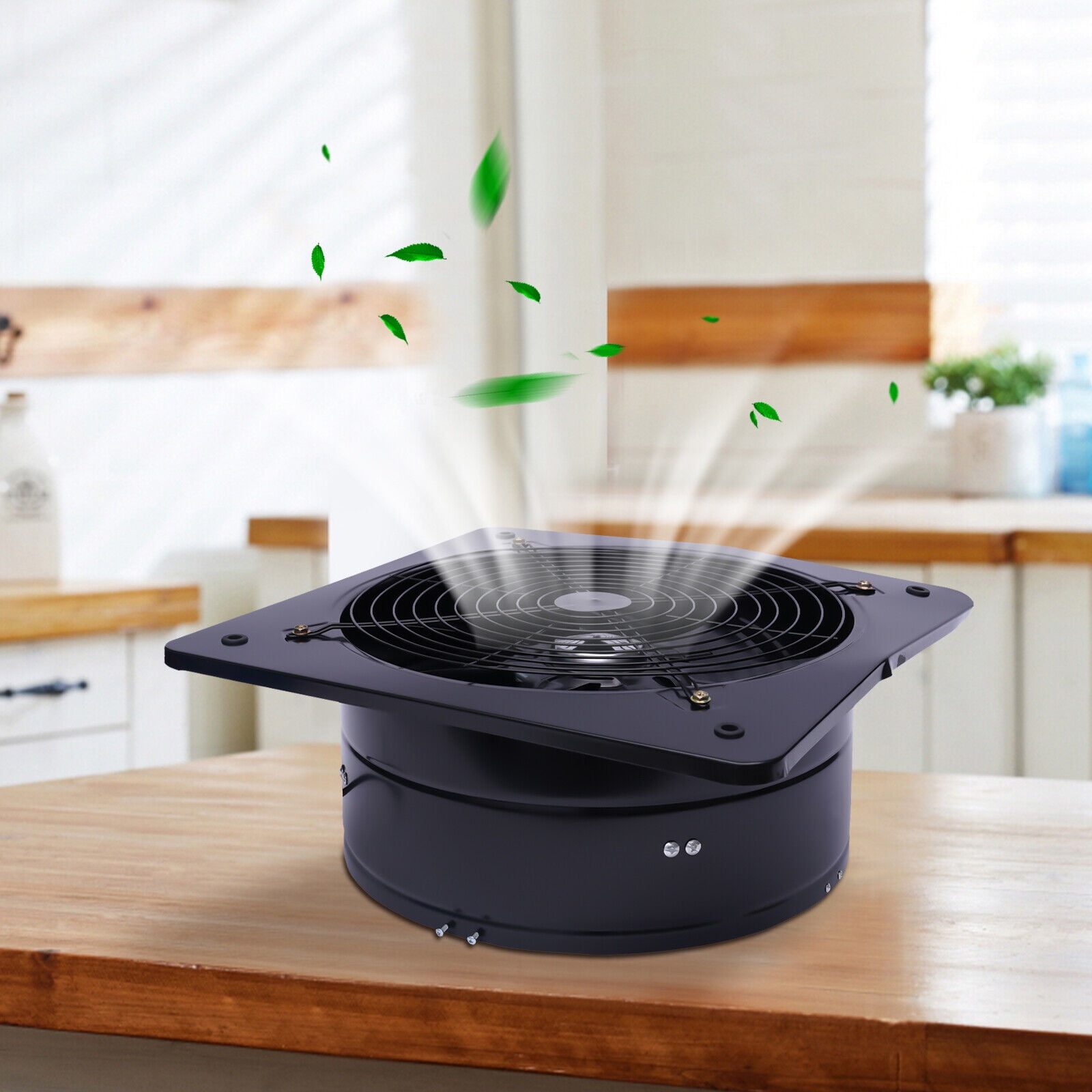 16" Ventilation Extractor Air Blower Fan Exhaust Wall Mounted Kitchen ...