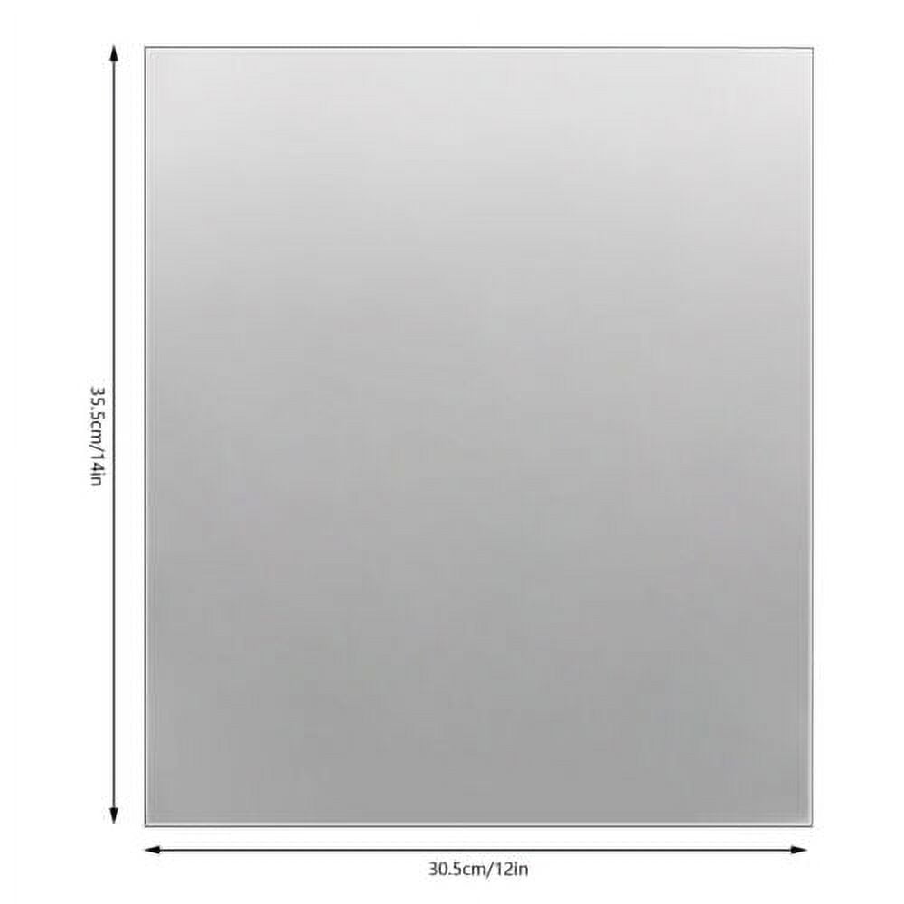 16*Wall Mirrors Self Adhesive Mirror Tiles DIY Wall Stickers Stick on ...