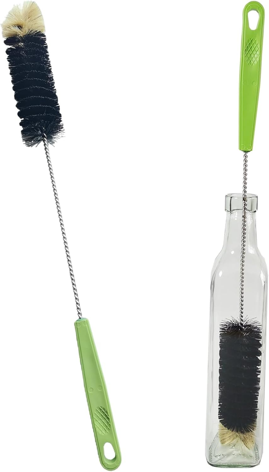 16" Water Bottle Brush for Cleaning, Long Handle Bottle Cleaner Brush ...