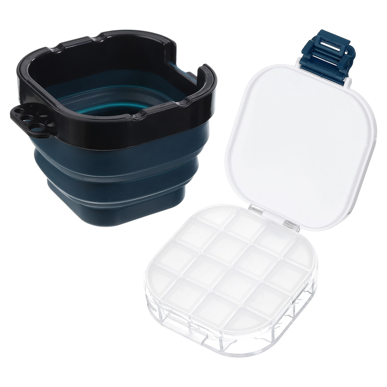 16 Wells Airtight Paint Palette, Palette Box with Lid Paint Saver Box ...