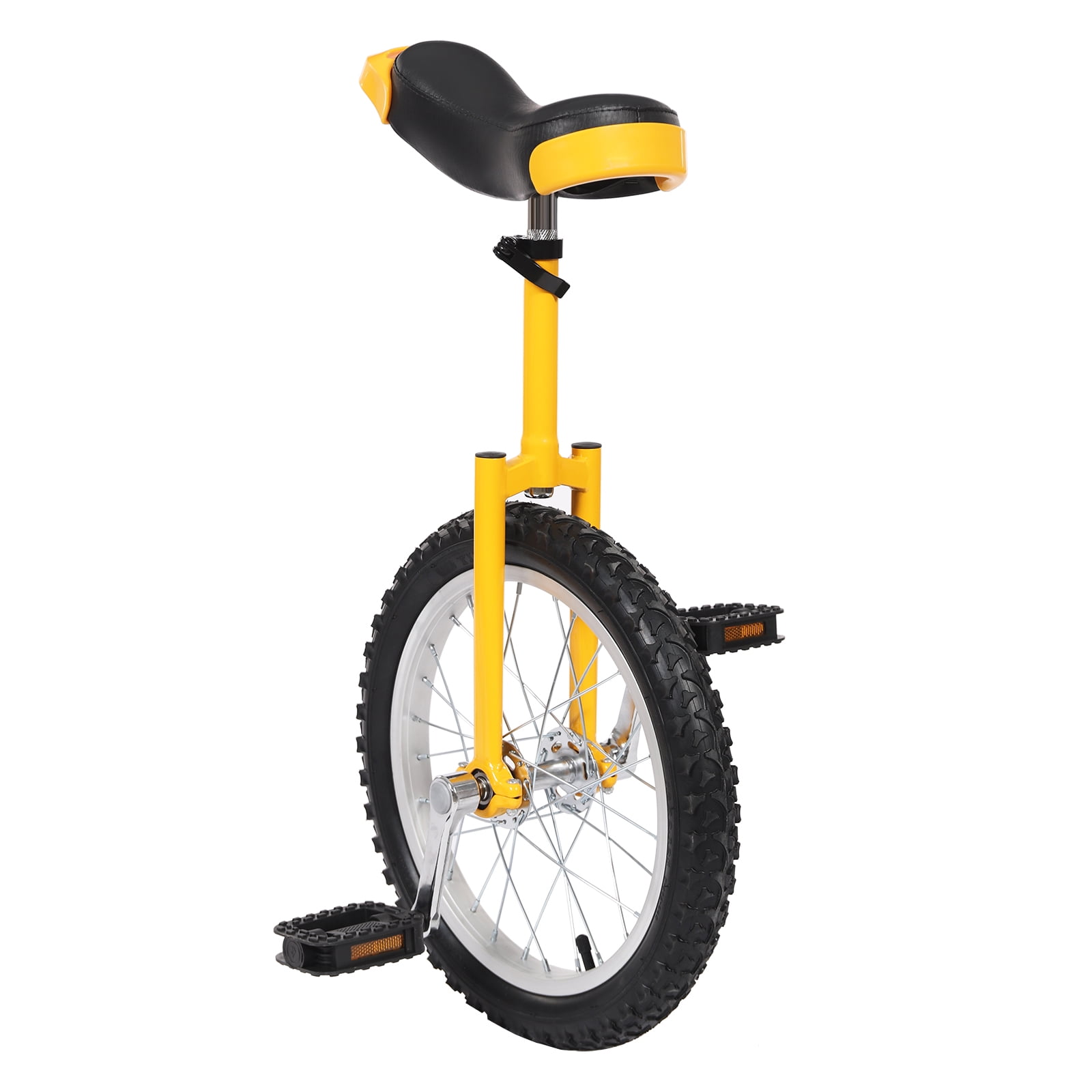 16" Wheel Unicycle, Unicycle Bike One Wheel Bike w/2 Pedals, Outdoor ...
