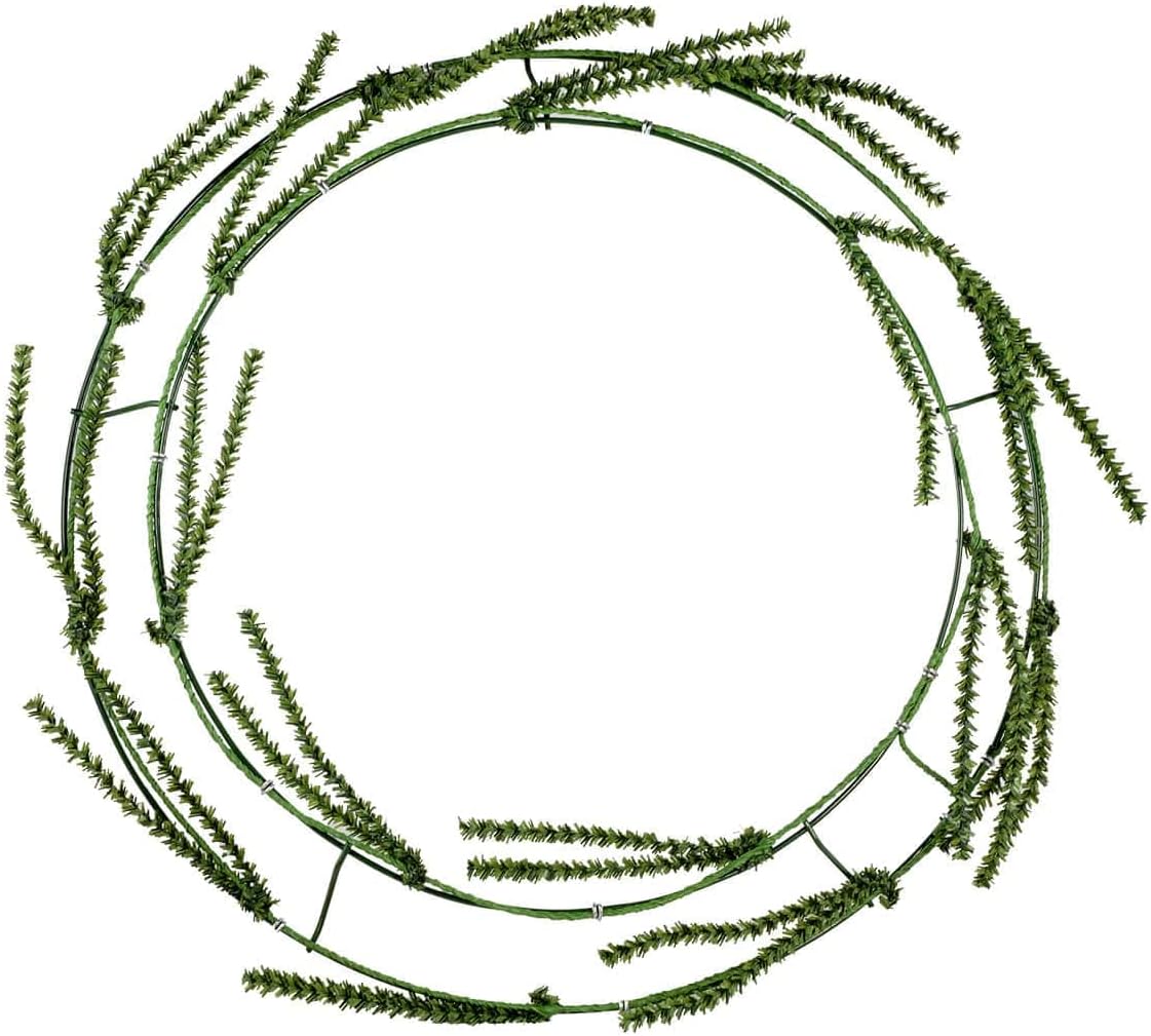 16" Wire Wreath Frame with Pine Ties by Ashland - Ready-to-Decorate ...