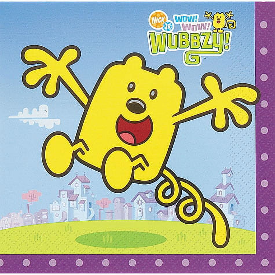 16 Wow! Wow! Wubbzy! Beverage Napkins - Walmart.com