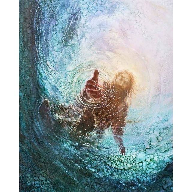 16 X 20 Fine Art Print The Hand of God by Yongsung Kim - Walmart.com