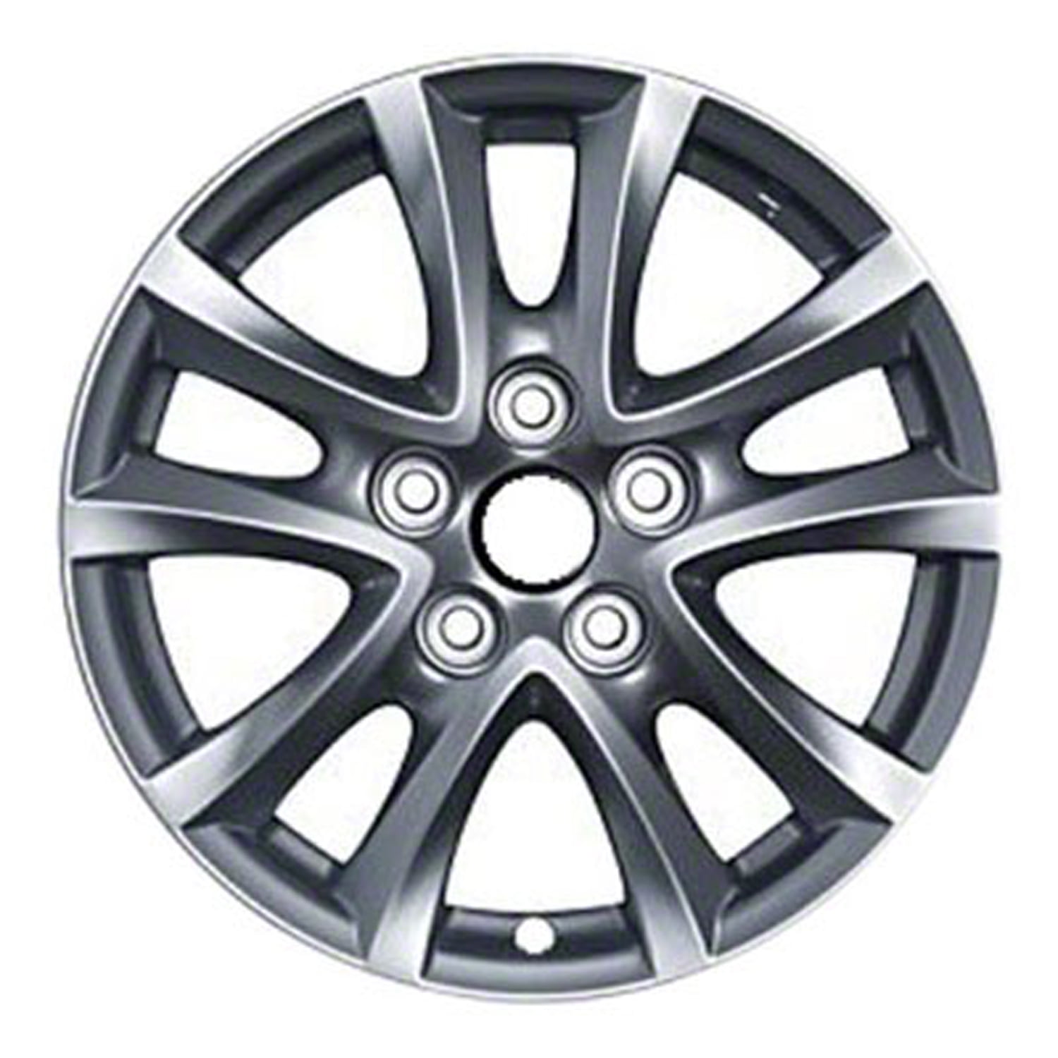 16 X 6.5 Reconditioned OEM Aluminum Alloy Wheel, Silver, Fits 2014-2018 ...