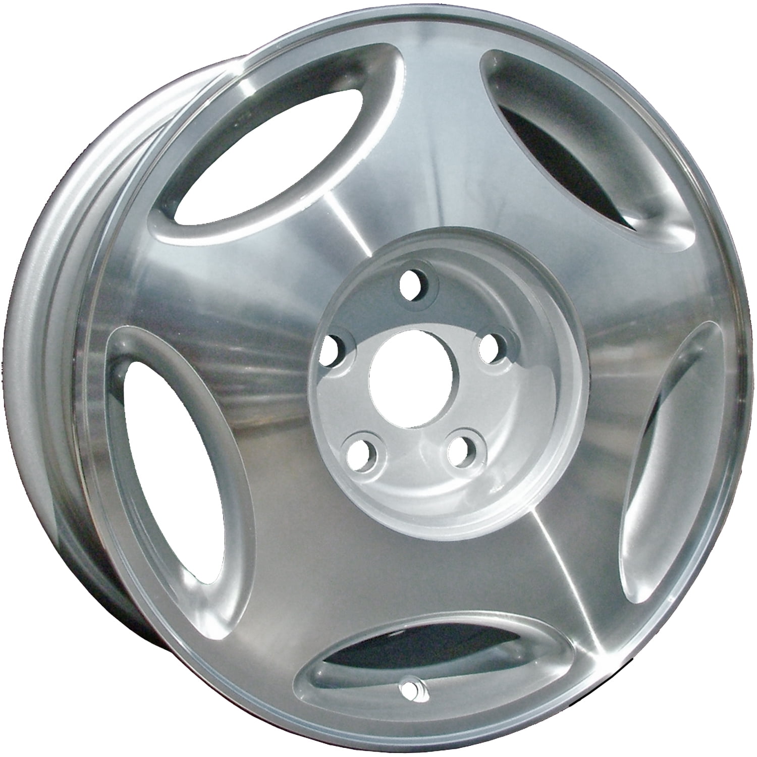 16 X 7 Reconditioned OEM Aluminum Alloy Wheel, All Silver Face, Fits ...