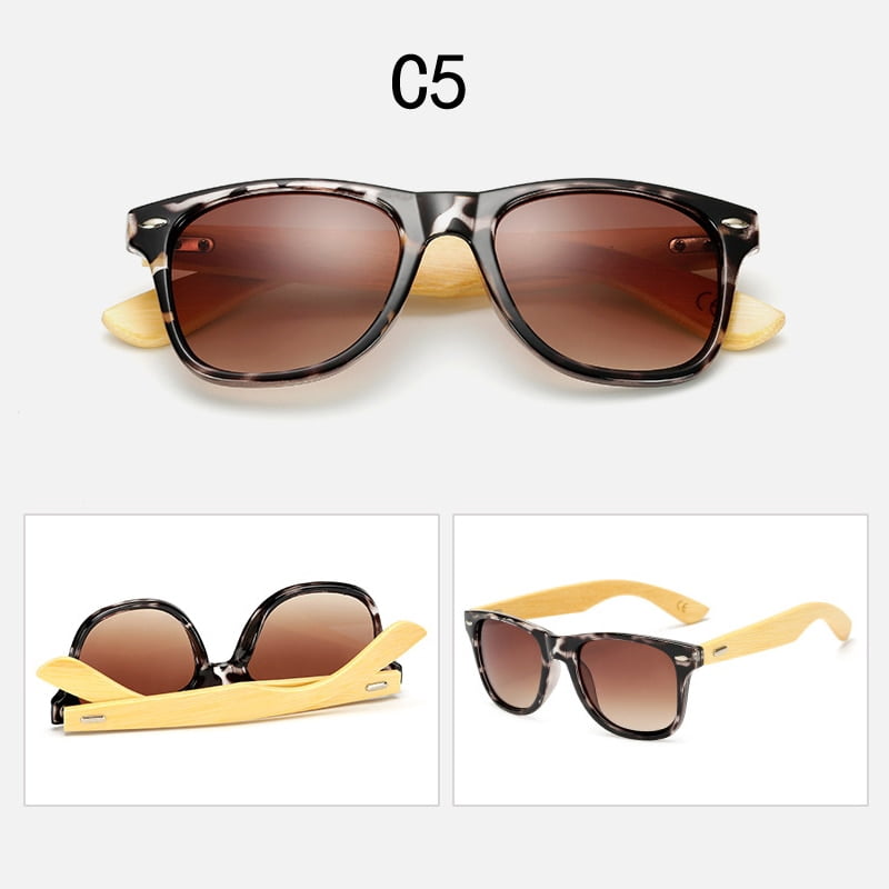 16 color Bamboo Sunglasses Men Wooden Sunglasses Women Brand Designer ...