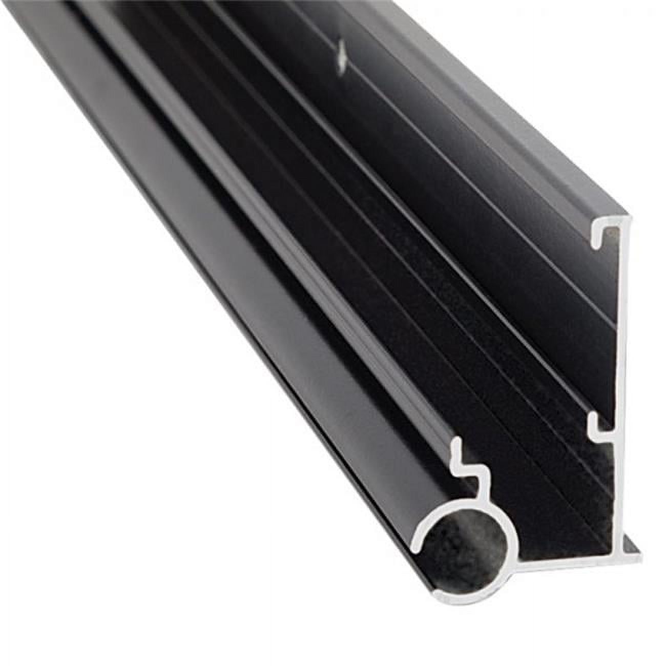 16 ft. Black Aluminum Insert Gutter & Awning Rail - Walmart.com
