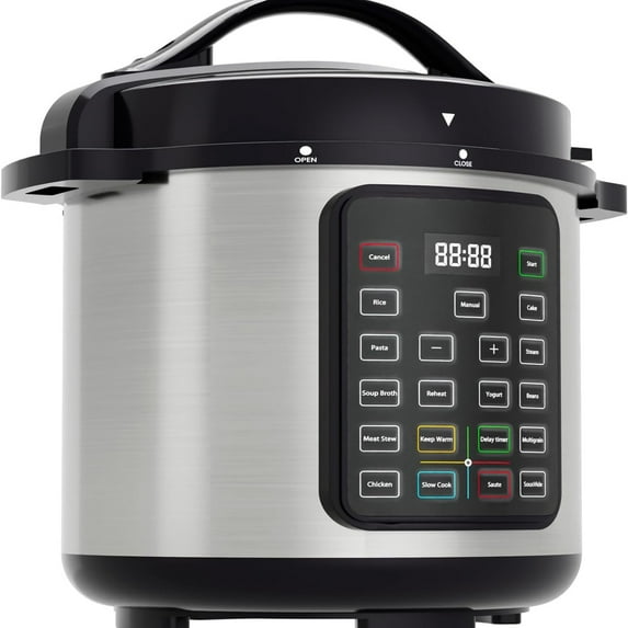 16-in-1 Electric Pressure Cooker 8 QT Stainless Steel Multi Cooker Electric for Pressure, Rice ...