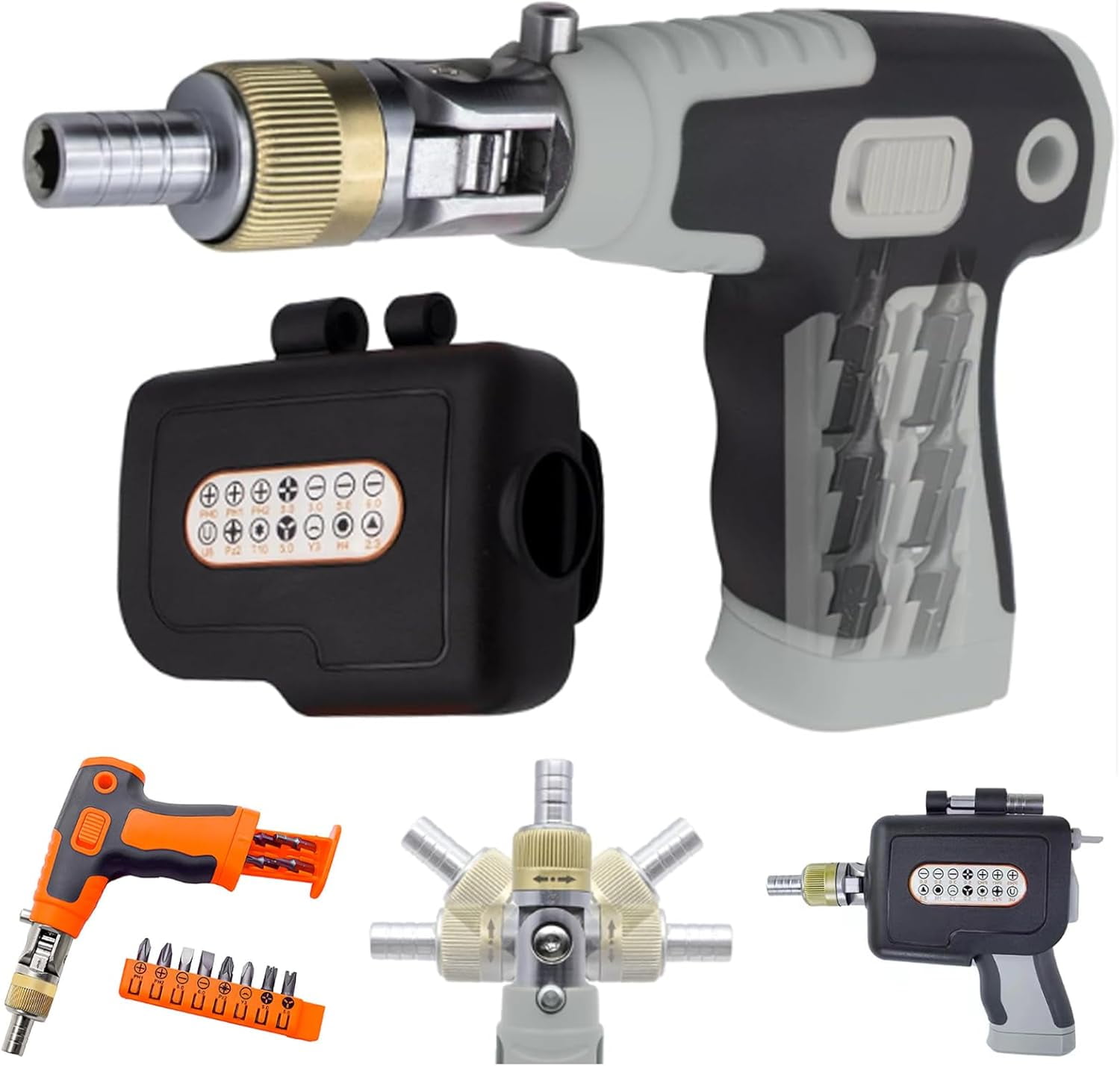 16-in-1 Multi Screwdriver Set,Magnetic Screwdriver Set with 14 Bits ...