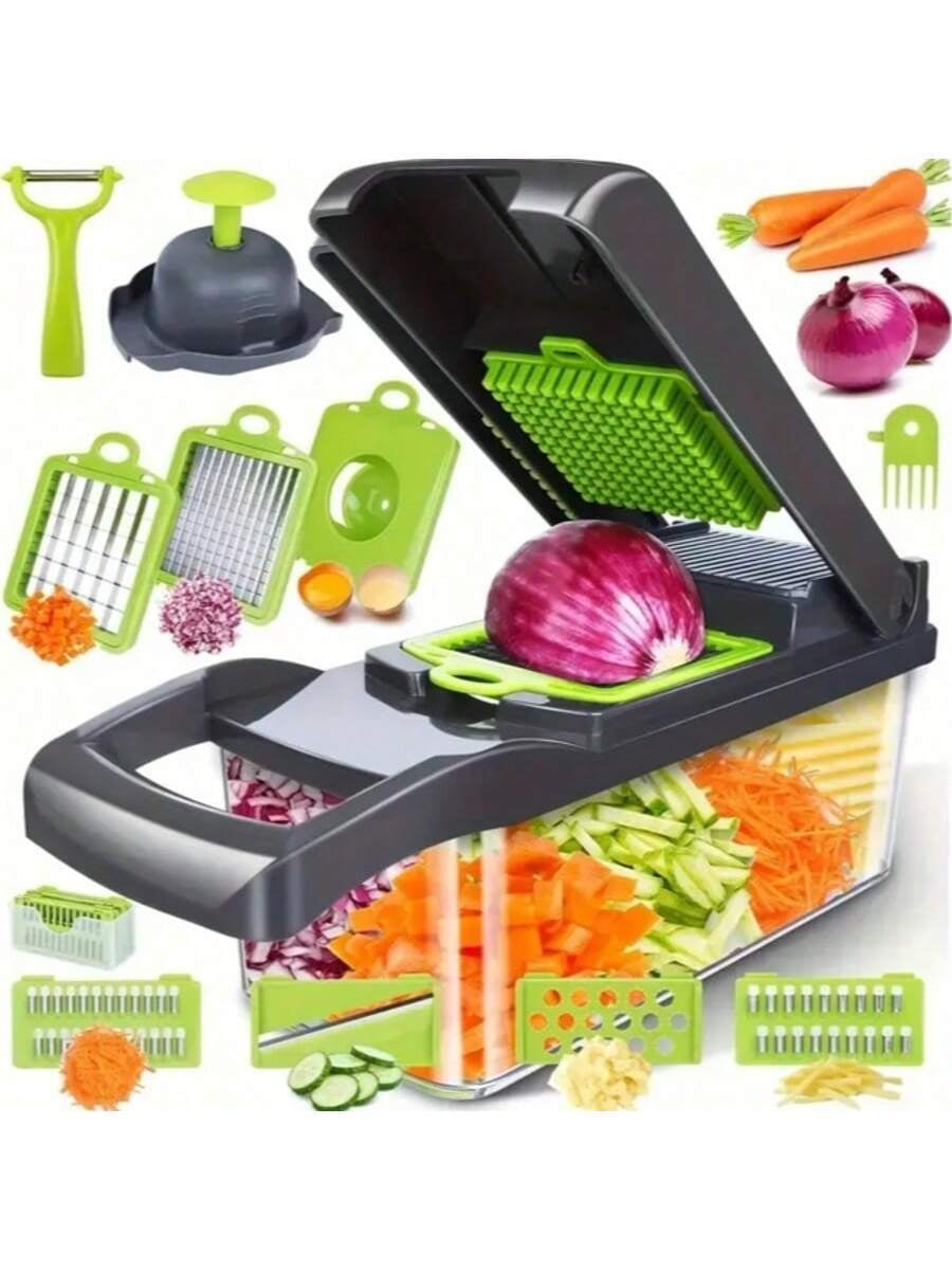 16-in-1 Vegetable Chopper, Professional Multi-Functional Food Chopper ...