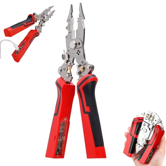 16 in 1 Wire Stripper Twister, Multifunctional Stainless Foldable ...