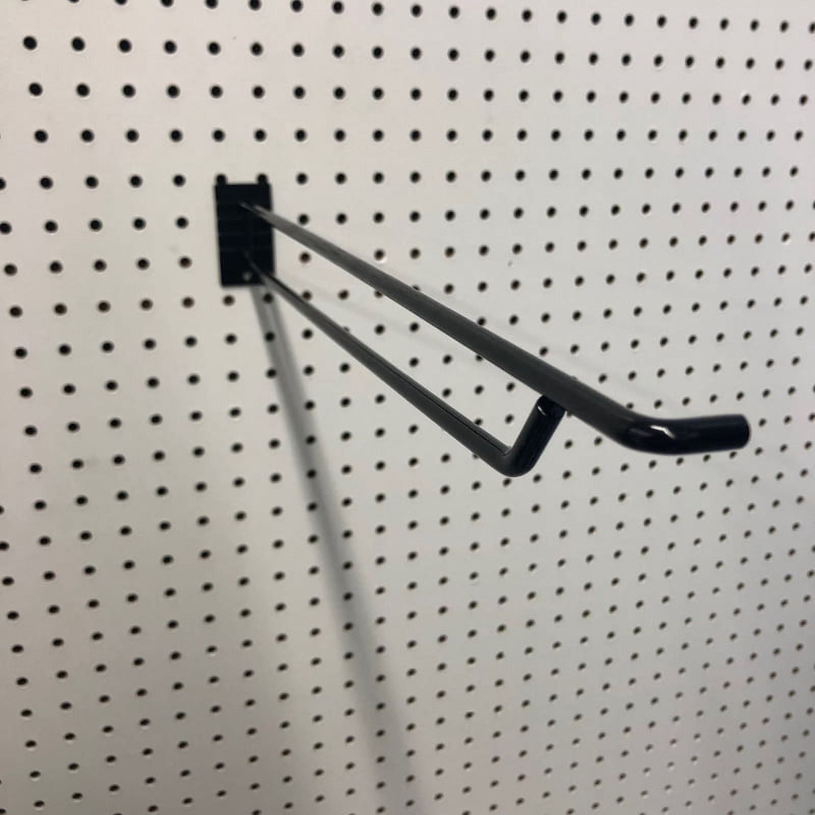 16 in. 250 Black Metal Display Brooms Peg Hook 1 pk - Walmart.com