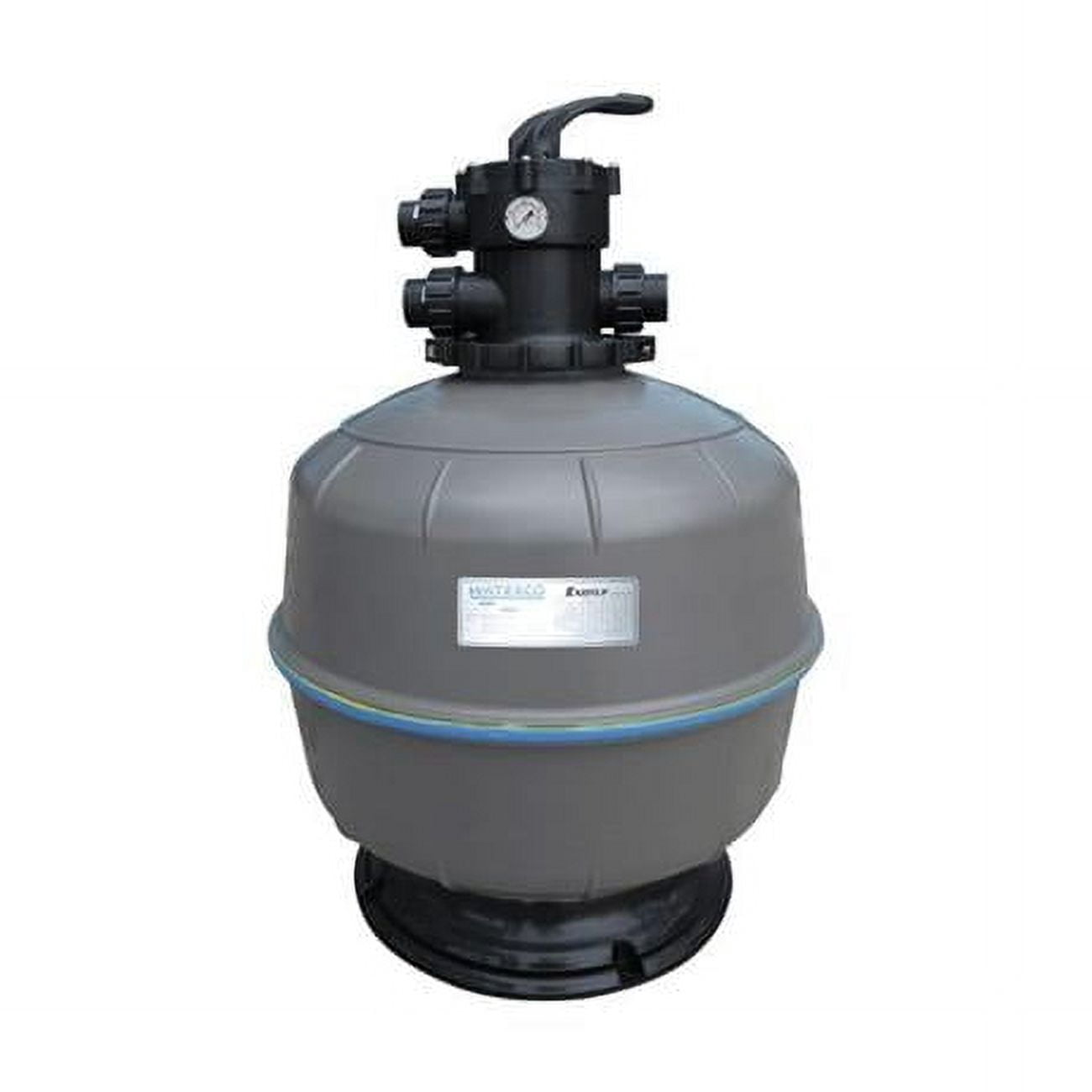 16 in. 50 PSI E400 Micron Filament Wound Sand Filter with 1.5 in ...