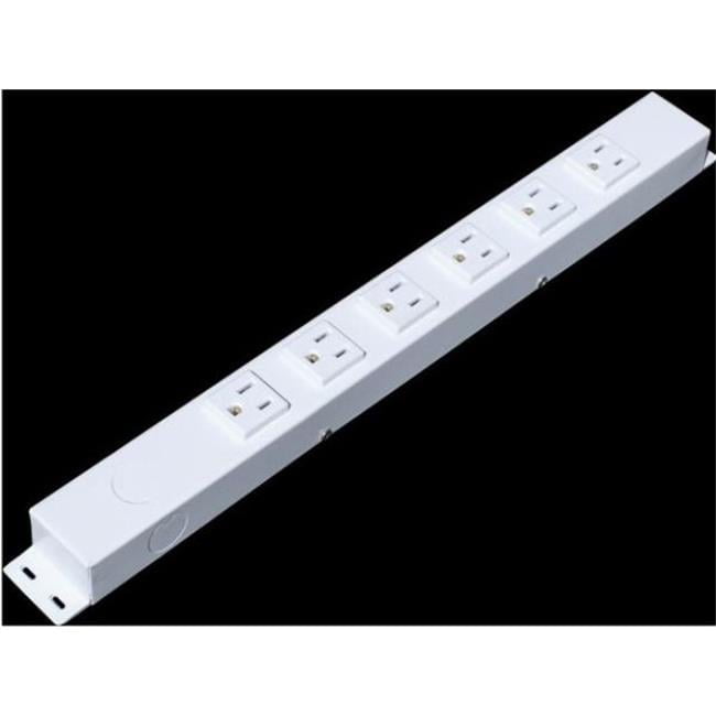 16 in. 6-Outlet Hardwired Power Strip: Computer Accessories - Walmart.com