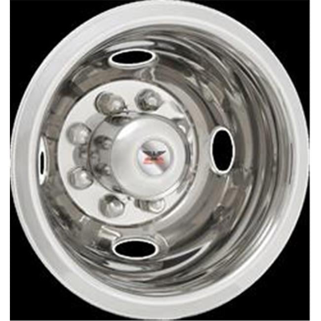 16 in. 8 Lug 4 Hand Hole Dual Wheel Dotliner Simulator Rear Set for ...