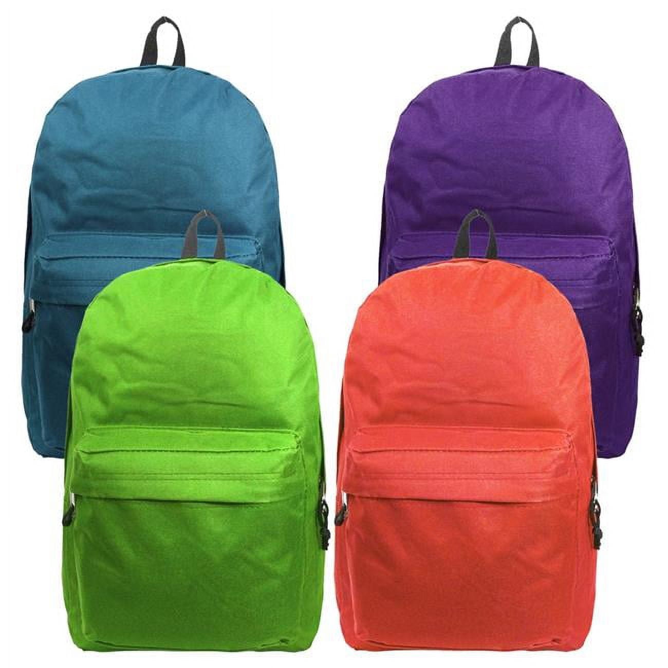 16 in. Basic Backpacks, Assorted Color - Pack of 16 - Walmart.com