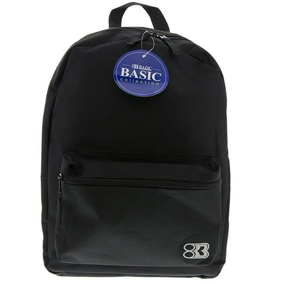 16 in. Black Basic Collection Backpack - 2 Each - Walmart.com