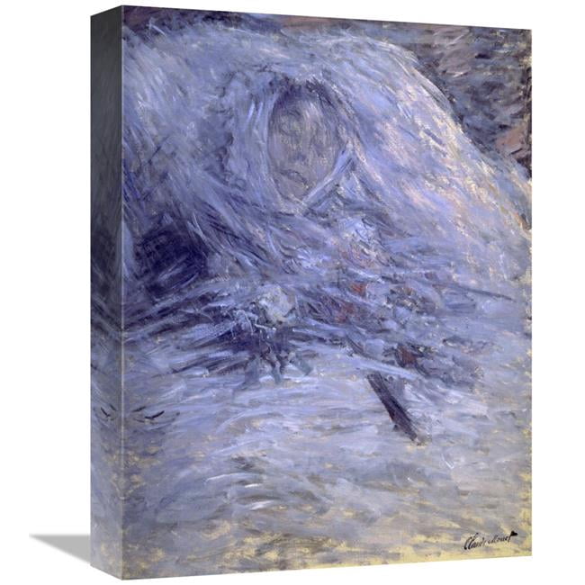 16 in. Camille Monet on her Deathbed Art Print - Claude Monet - Walmart.com