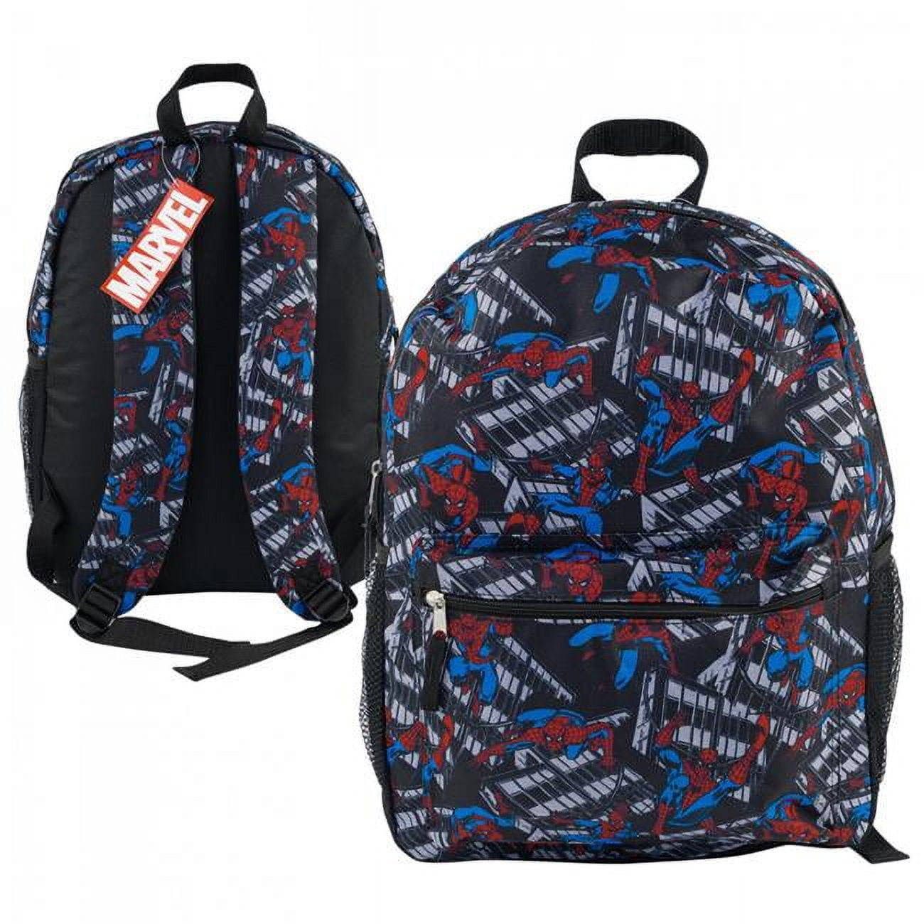 16 in. City Swing 2 Pocket Backpack, Blue - Walmart.com