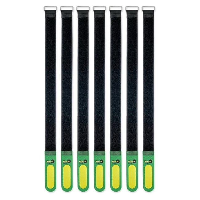 16 in. Green Quick Strap Storage Straps - Pack of 5 - Walmart.com