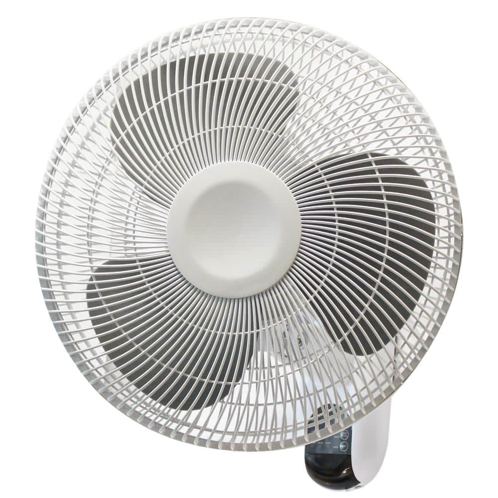 16 in. Indoor Wall Mount Fan with Remote - Walmart.com