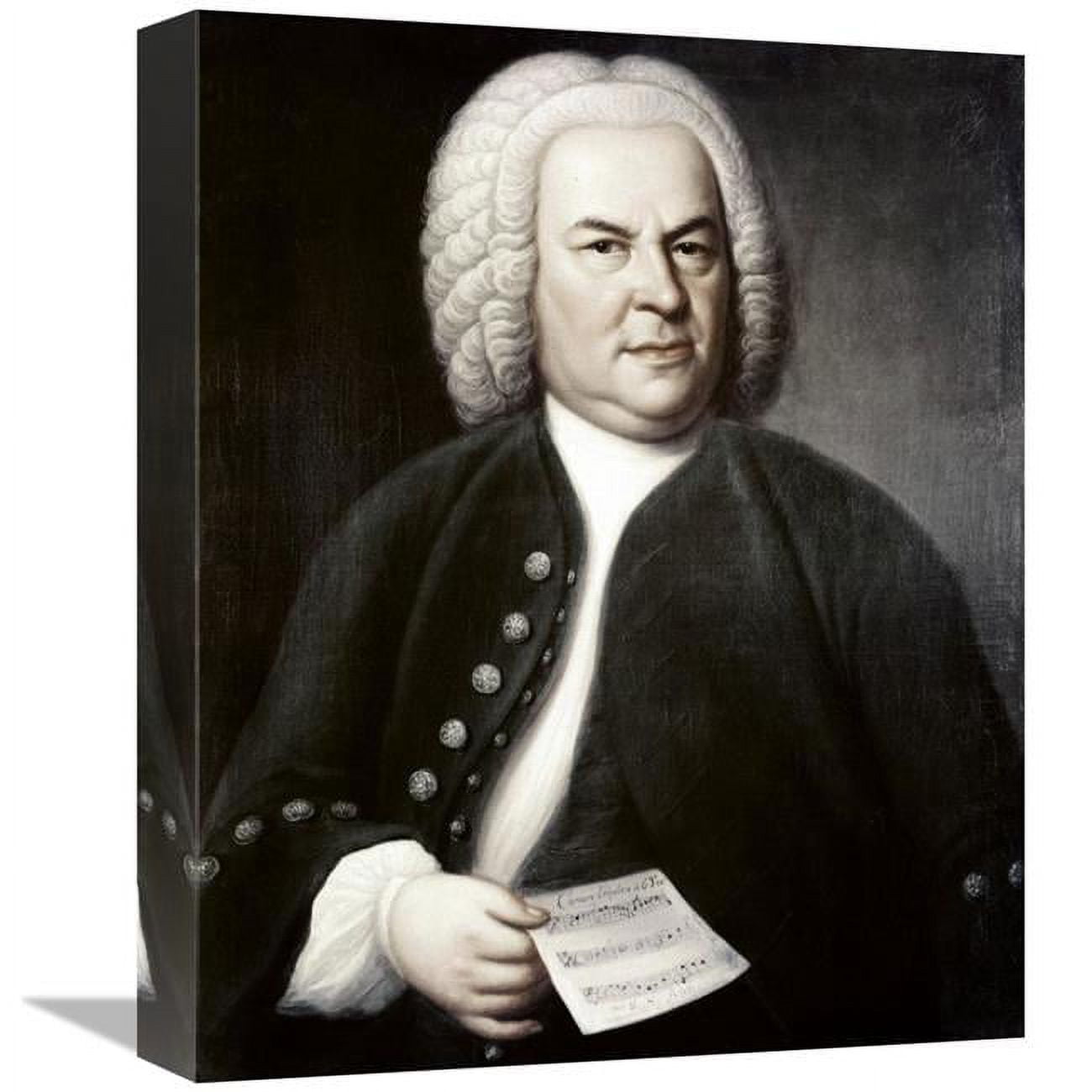 16 in. Johann Sebastian Bach Art Print - Elias Gottlob Haussman ...
