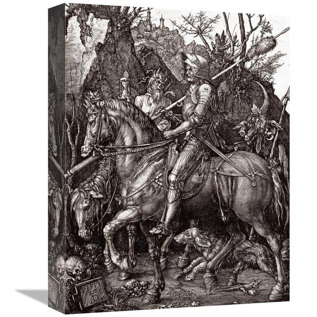 16 in. Knight, Death & the Devil Art Print - Albrecht Durer - Walmart.com